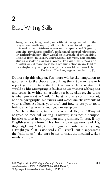 (PDF) 2 Basic Writing Skills