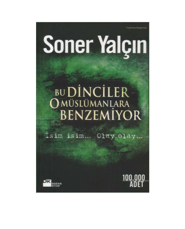 (PDF) Soner Yalcin - Bu Dinciler O Muslumanlara Benzemiyor