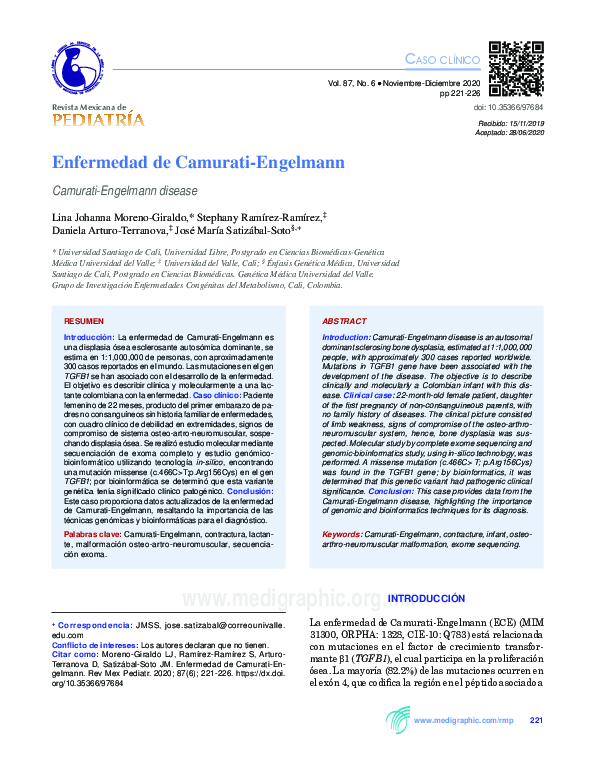 (PDF) Enfermedad de Camurati-Engelmann