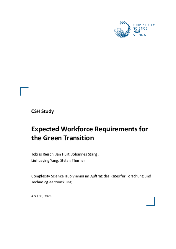 (PDF) Expected Workforce Requirements for the Green Transition