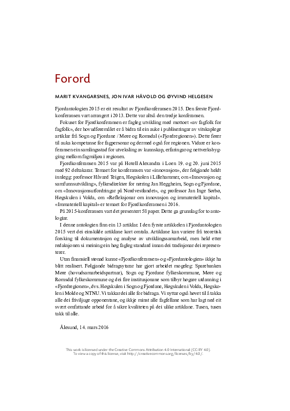 (PDF) Forord