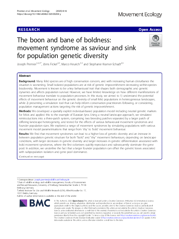 (PDF) The boon and bane of boldness: movement syndrome as saviour and ...