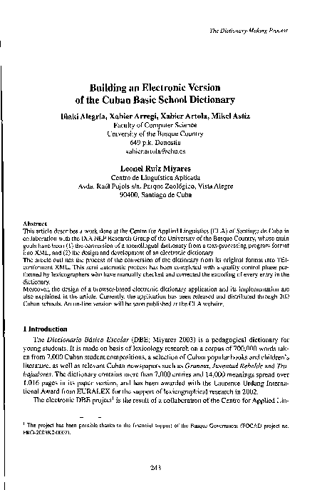 (PDF) Building an electronic version of the Cuban basic school ...
