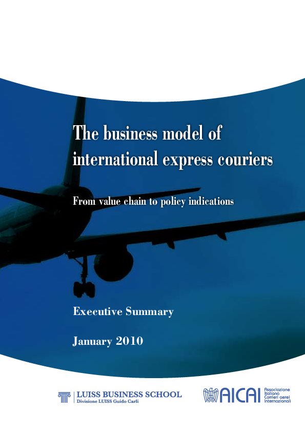 (PDF) The business model of international express couriers
