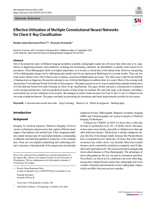 Pdf Effective Utilization Of Multiple Convolutional Neural Networks