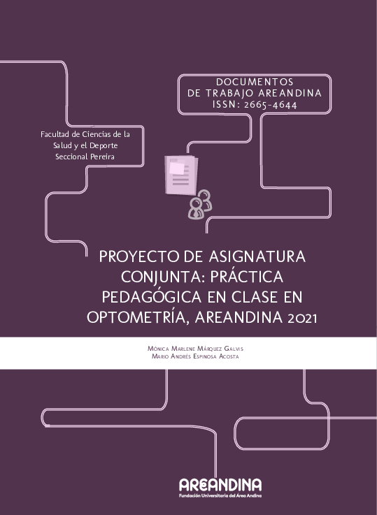 (PDF) PROYECTO DE ASIGNATURA CONJUNTA documento de trabajo