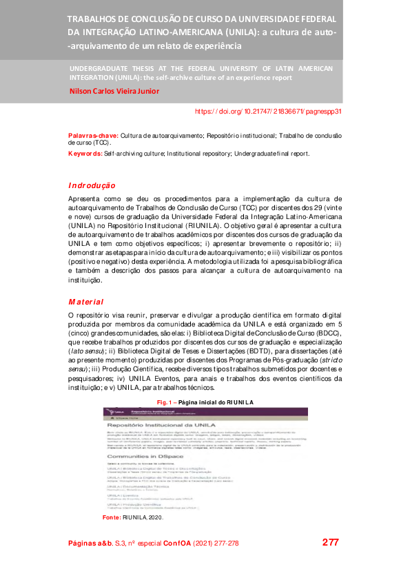 (PDF) TRABALHOS DE CONCLUSÃO DE CURSO DA UNIVERSIDADE FEDERAL DA ...