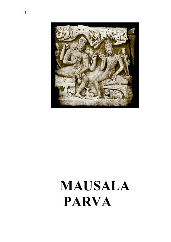(DOC) Mausala Parva en espanol | José Luis Hernández - Academia.edu