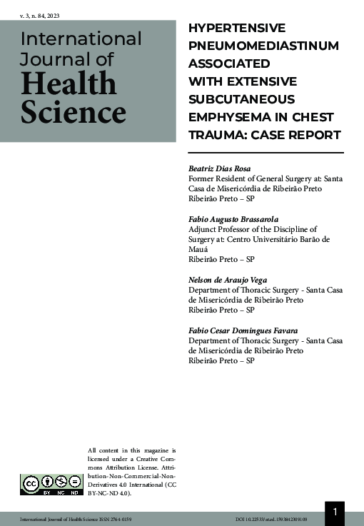 (PDF) HYPERTENSIVE PNEUMOMEDIASTINUM ASSOCIATED WITH EXTENSIVE ...