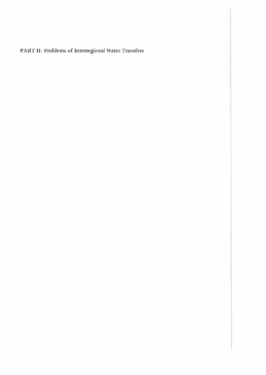 (PDF) Interregional Water Transfers: Projects and Problems (Part II)