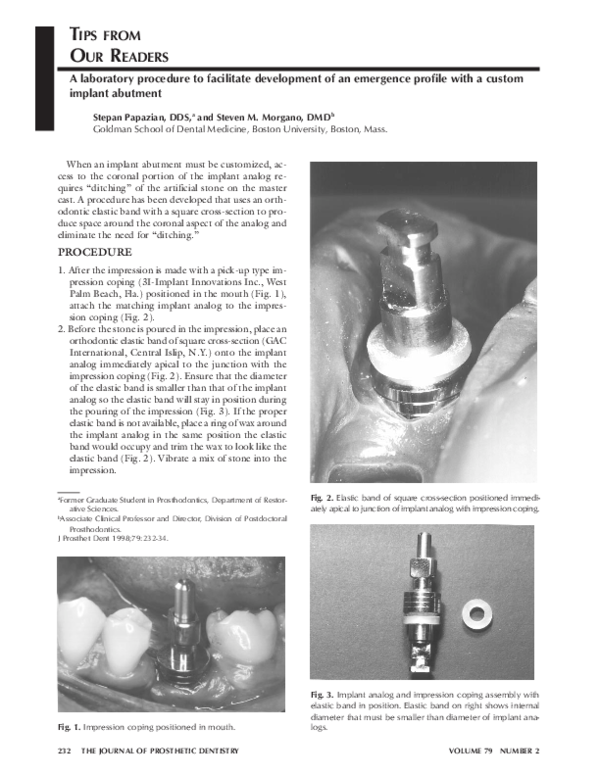 (PDF) A laboratory procedure to facilitate development of an emergence ...