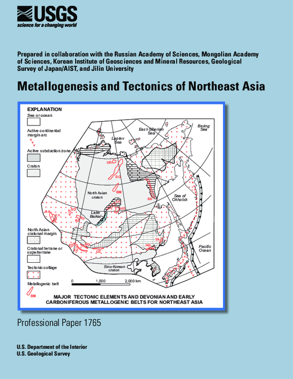 (PDF) Metallogenesis and Tectonics of Northeast Asia