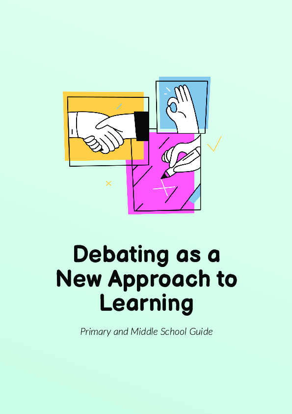 (PDF) Debating as a New Approach to Learning Primary and Middle School Guide