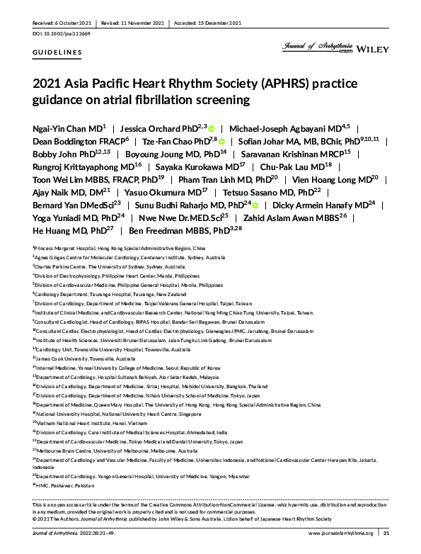 (PDF) 2021 Asia Pacific Heart Rhythm Society (APHRS) practice guidance ...