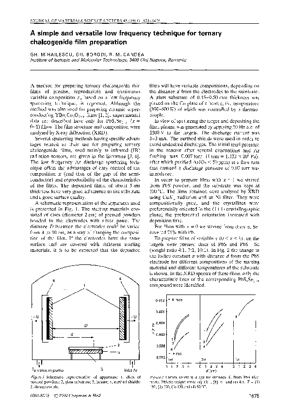 (PDF) A simple and versatile low frequency technique for ternary ...