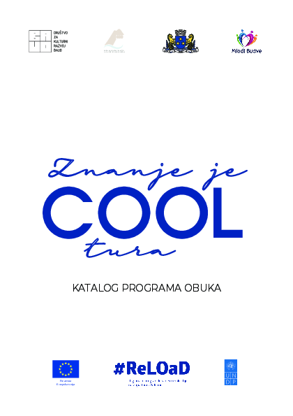 (PDF) Znanje je COOLtura: katalog programa obuka / ur. Dušan Medin (2023)