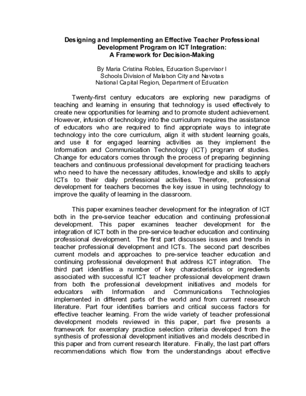 (PDF) 9. Framework for Decision-Making