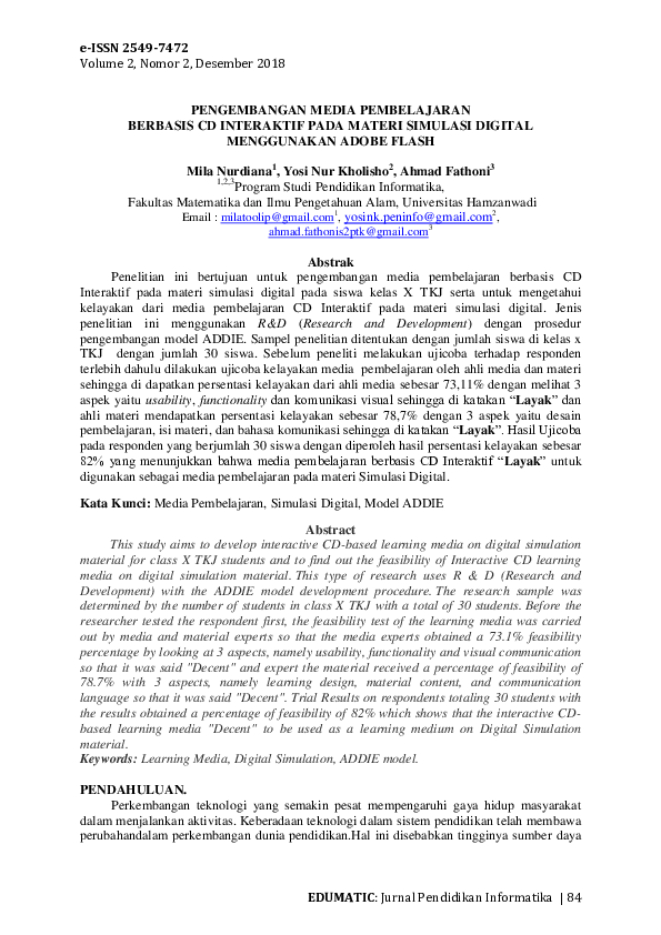 (PDF) Pengembangan Media Pembelajaran Berbasis CD Interaktif Pada Materi Simulasi Digital ...