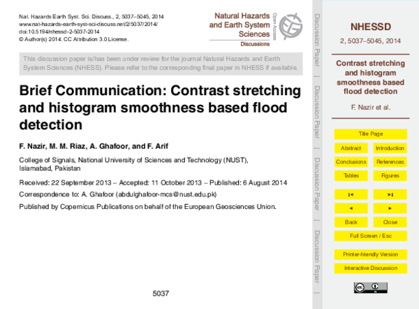 (PDF) Brief Communication: Contrast stretching and histogram smoothness ...