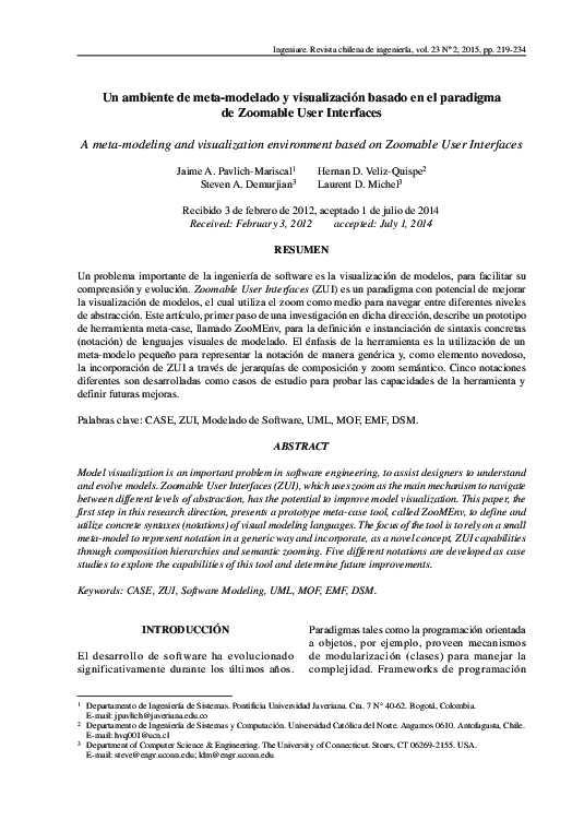 (PDF) Un ambiente de meta-modelado y visualización basado en el ...