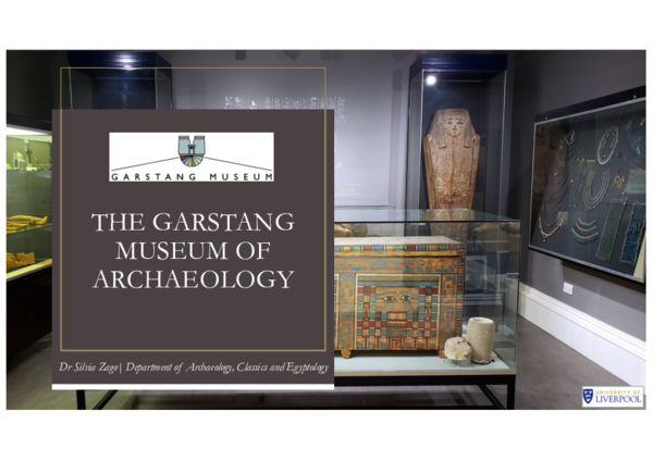 (PDF) The Garstang Museum of Archaeology (University of Liverpool)
