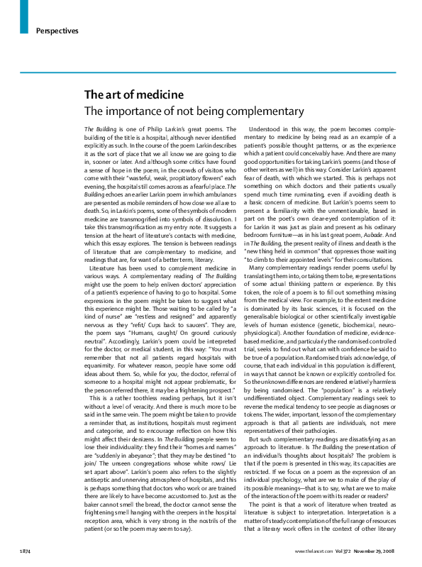 (PDF) The importance of not being complementary | Neil Pickering ...