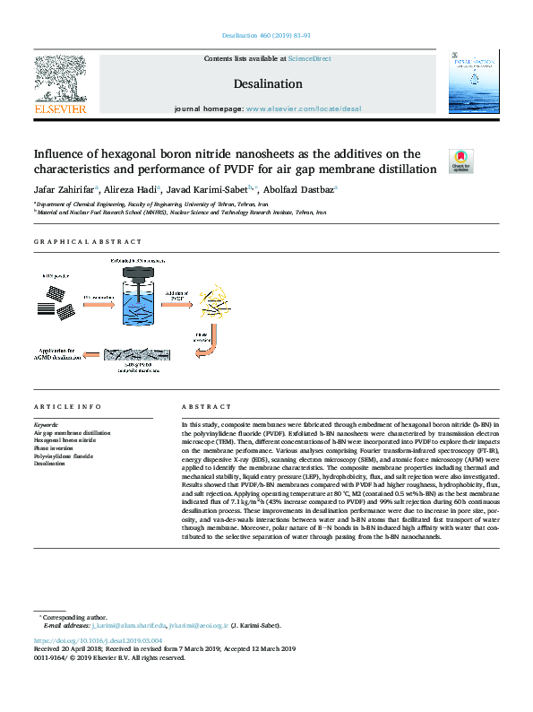 (PDF) Influence of hexagonal boron nitride nanosheets on phase transformation, microstructure ...