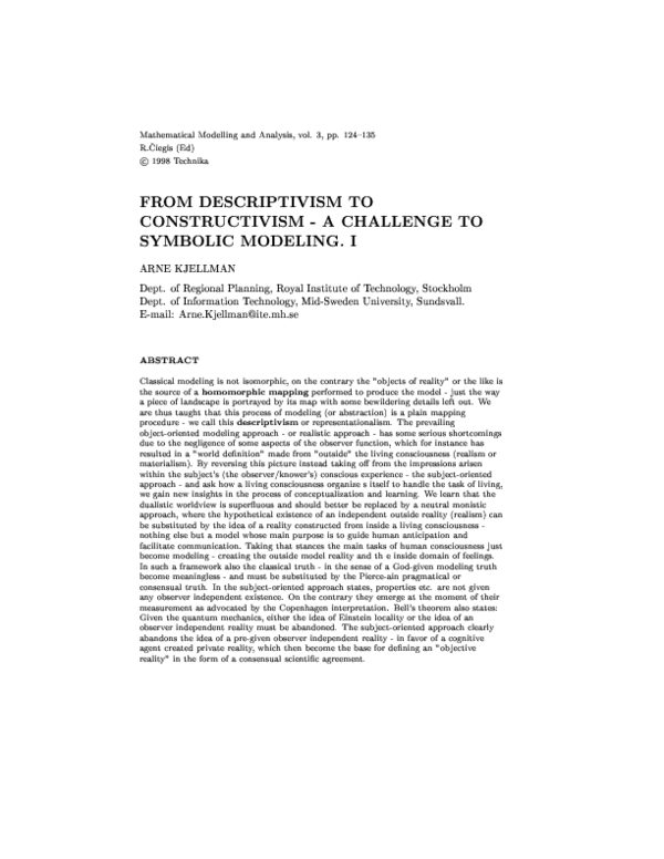 (PDF) From Descriptivism to Constructivism ‐ a Challenge to Symbolic ...