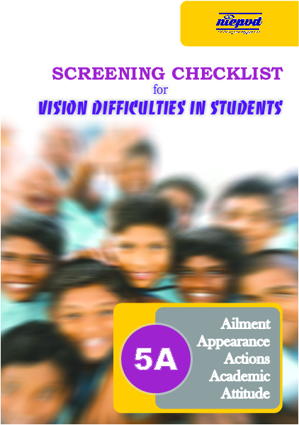 (PDF) Screening Checklist for Vision Difficulty in Students