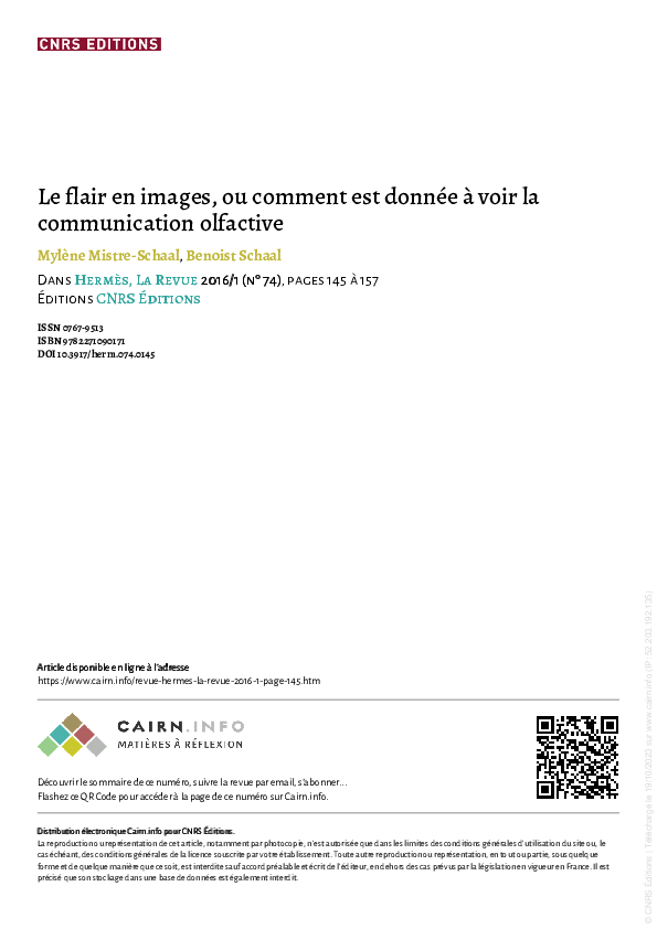 (PDF) Le flair en images, ou comment est donnée à voir la communication ...