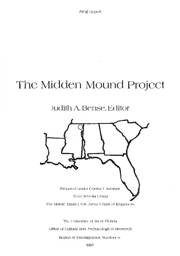 (PDF) ROI 006 The Midden Mound Project