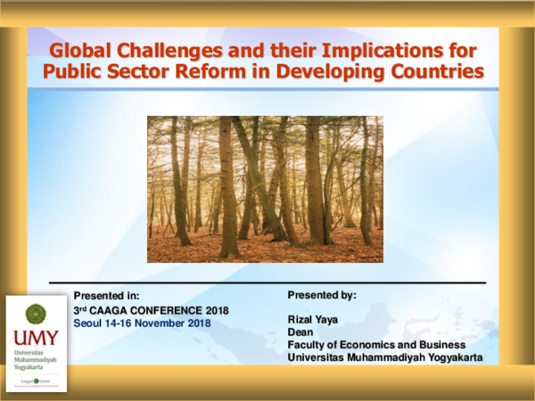 (PDF) Global Challenges and their Implications for Public Sector Reform ...
