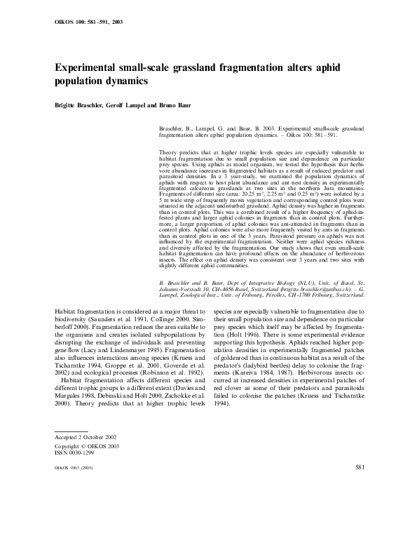 (PDF) Population Dynamics