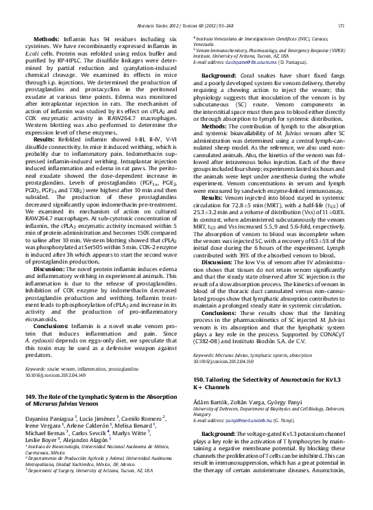 (PDF) 149. The Role of the Lymphatic System in the Absorption of ...