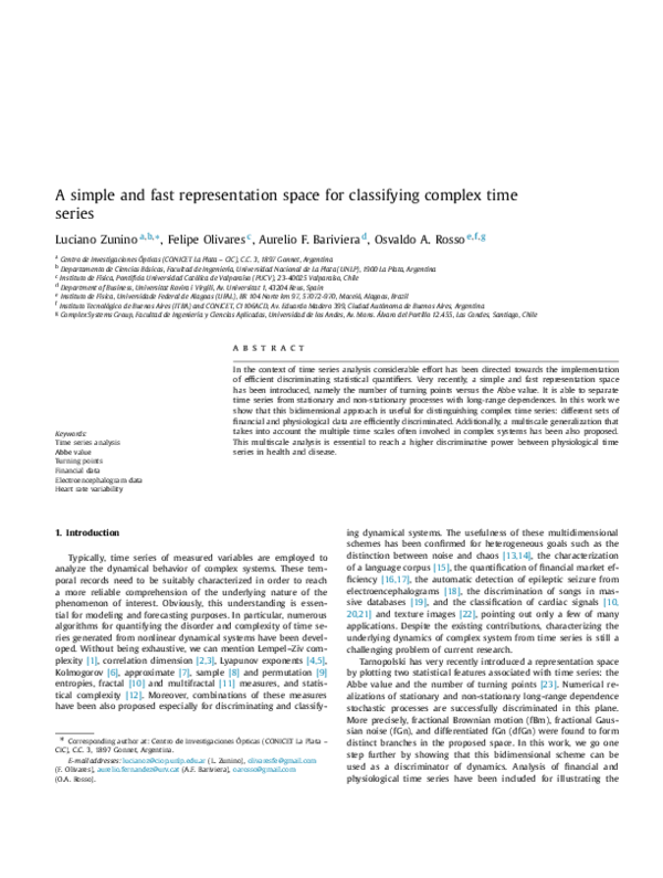(PDF) A simple and fast representation space for classifying complex ...