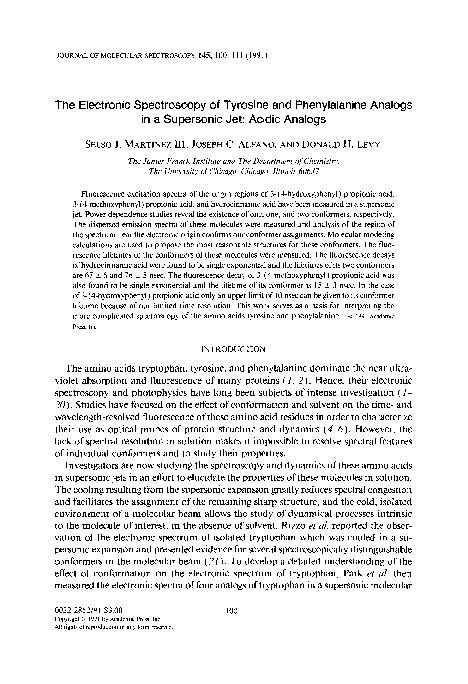 (PDF) Electronic Spectroscopy of Carbon Chains