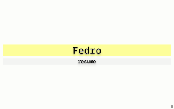 (PDF) Resumo do Fedro