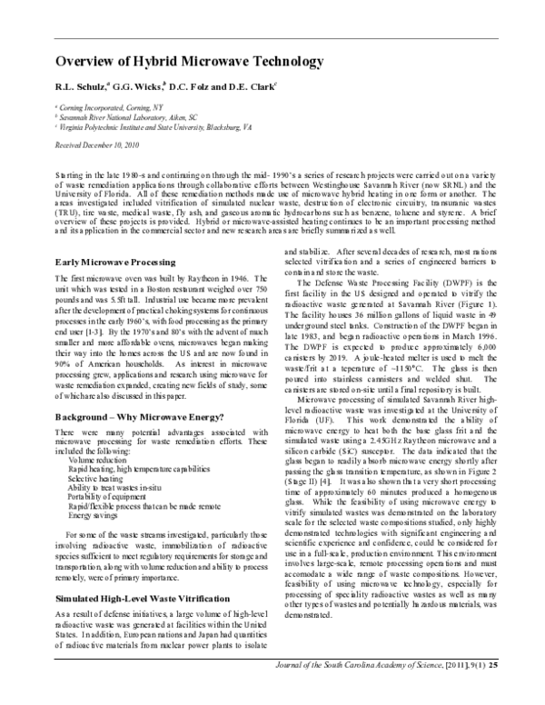(PDF) Overview of Hybrid Microwave Technology