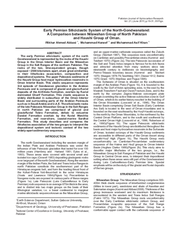 (PDF) Early Permian Siliciclastic System of the North-Gondwanaland: A ...