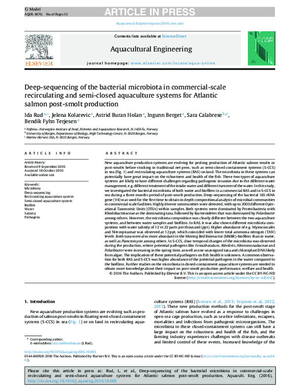 (PDF) Deep-sequencing of the bacterial microbiota in commercial-scale ...
