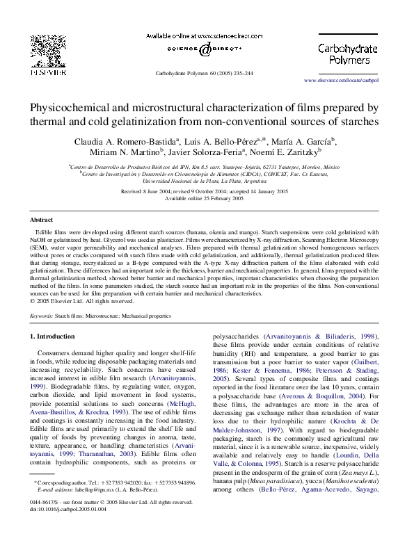 (PDF) Physicochemical and microstructural characteristics of Frafra ...
