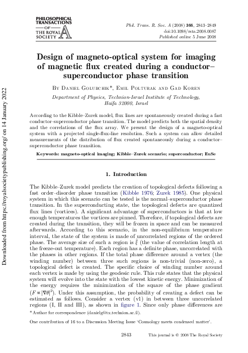 (PDF) Design of magneto-optical system for imaging of magnetic flux ...