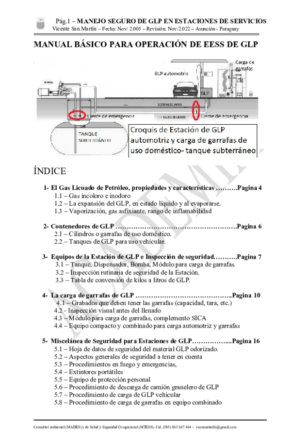 (DOC) Manual de Estacion de GLP automotriz y carga de cilindros