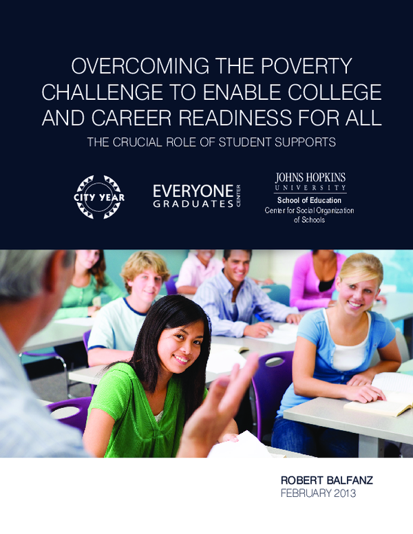 (PDF) Overcoming the Poverty Challenge to Enable College and Career ...