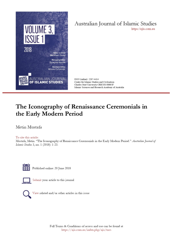 (PDF) The Iconography of Renaissance Ceremonials in the Early Modern World