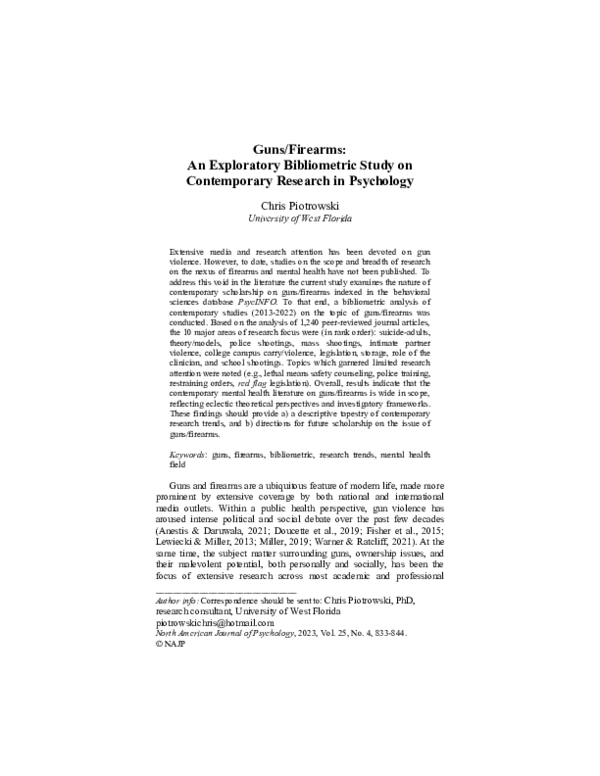 (DOC) Guns..Firearms 2023 article (1)