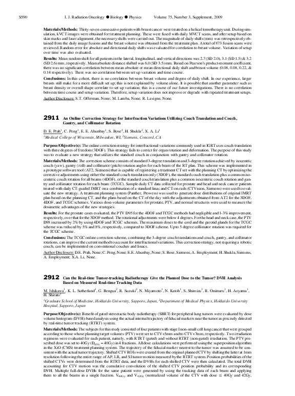 (PDF) Can the Real-time Tumor-tracking Radiotherapy Give the Planned Dose to the Tumor? DVH ...