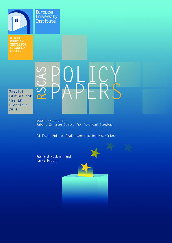(PDF) EU trade policy: challenges and opportunities