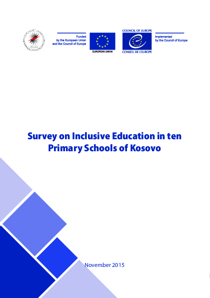 (PDF) Survey on Inclusive Education in ten Primary Schools of Kosovo
