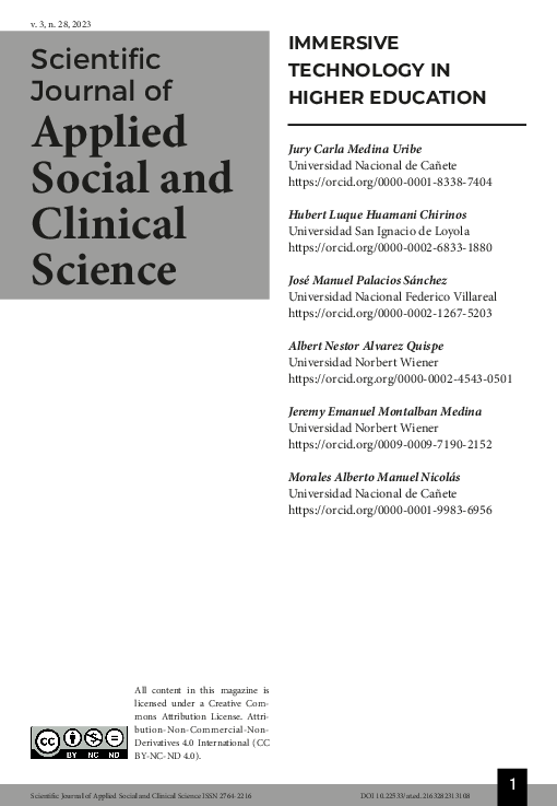 (PDF) Immersive Technology in Higher Education (Atena Editora)